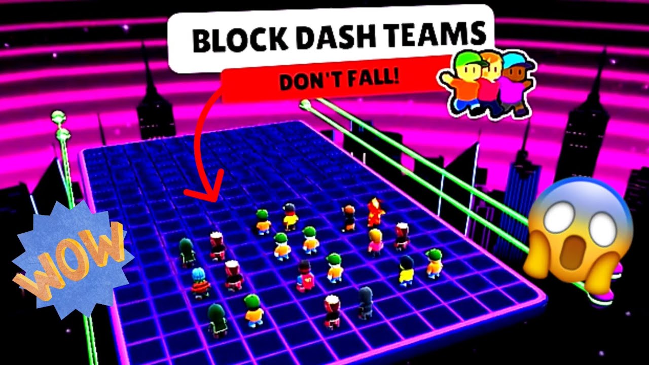 Playing the new BLOCK DASH TEAMS MAP WITH @VARDHANGAMING‼️#stumbleguys ...