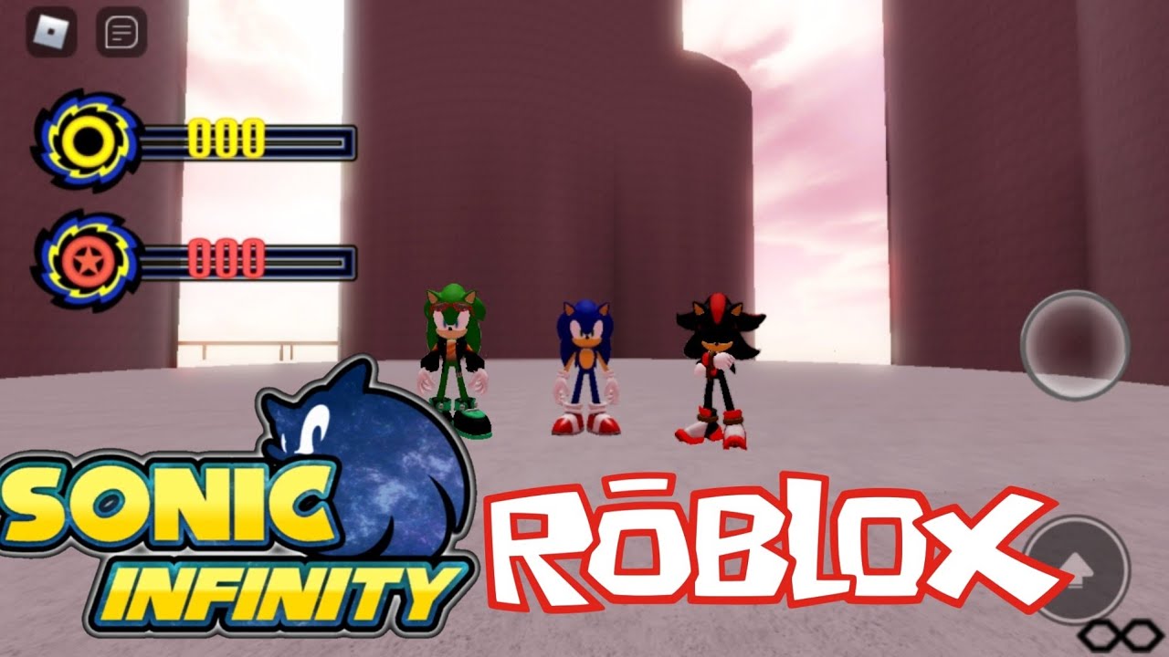 Sonic infinity fangame (sonic roblox fangame) gameplay - YouTube