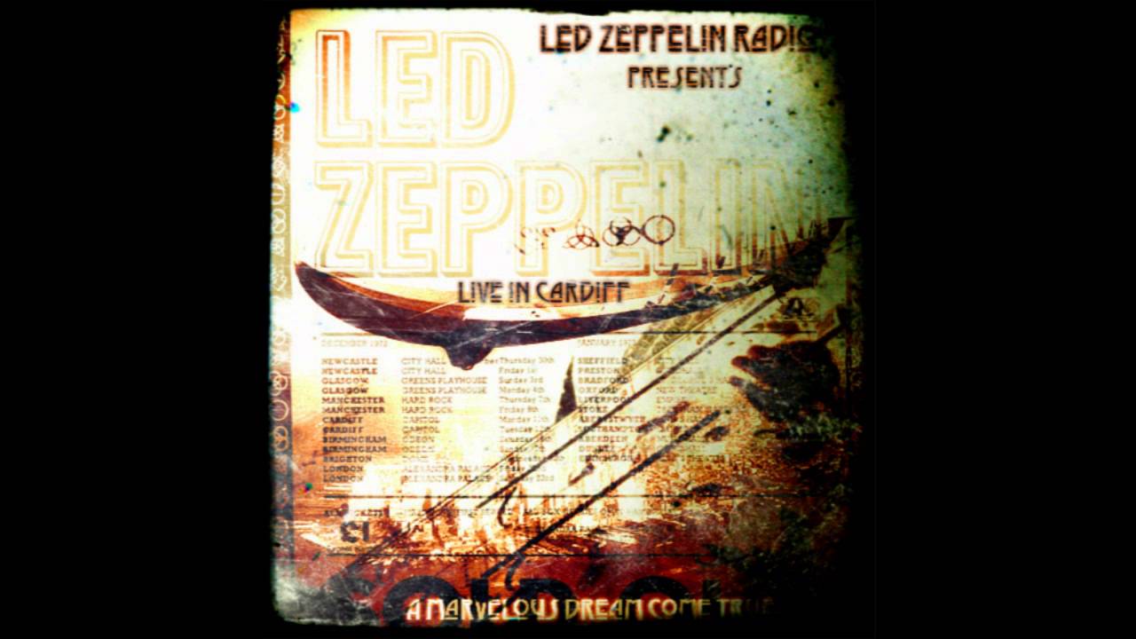 Led Zeppelin Live in Cardiff - YouTube