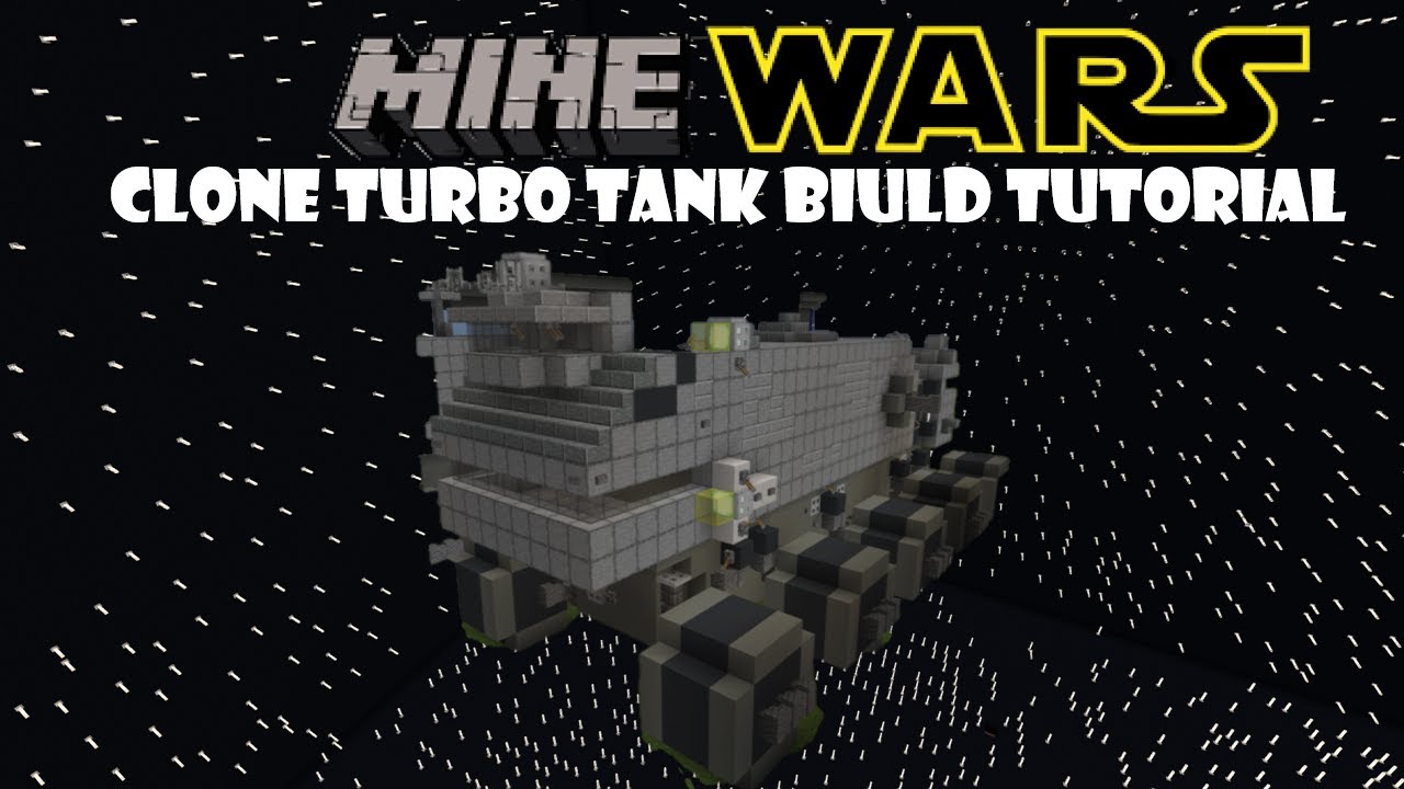 Minecraft:Star Wars Clone Turbo Tank - YouTube