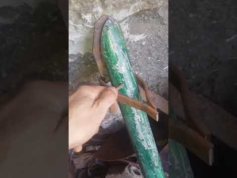 How to make tree or vegetable planting tool - YouTube