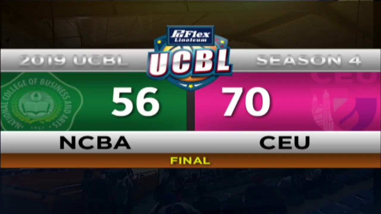 PG Flex Linoleum - Universities and Colleges Basketball League Season ...