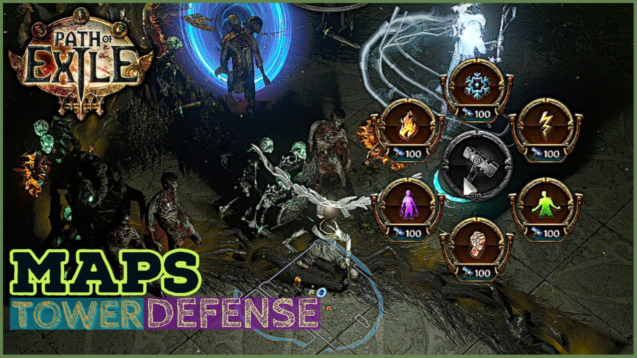 Path Of Exile Gameplay - Sister Cassia Tower Defense [1440p60] - YouTube