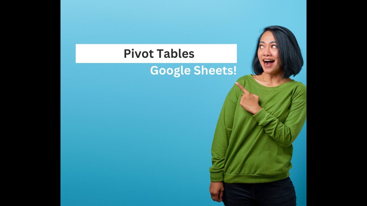 How to use Pivot Tables in Google Sheets - YouTube