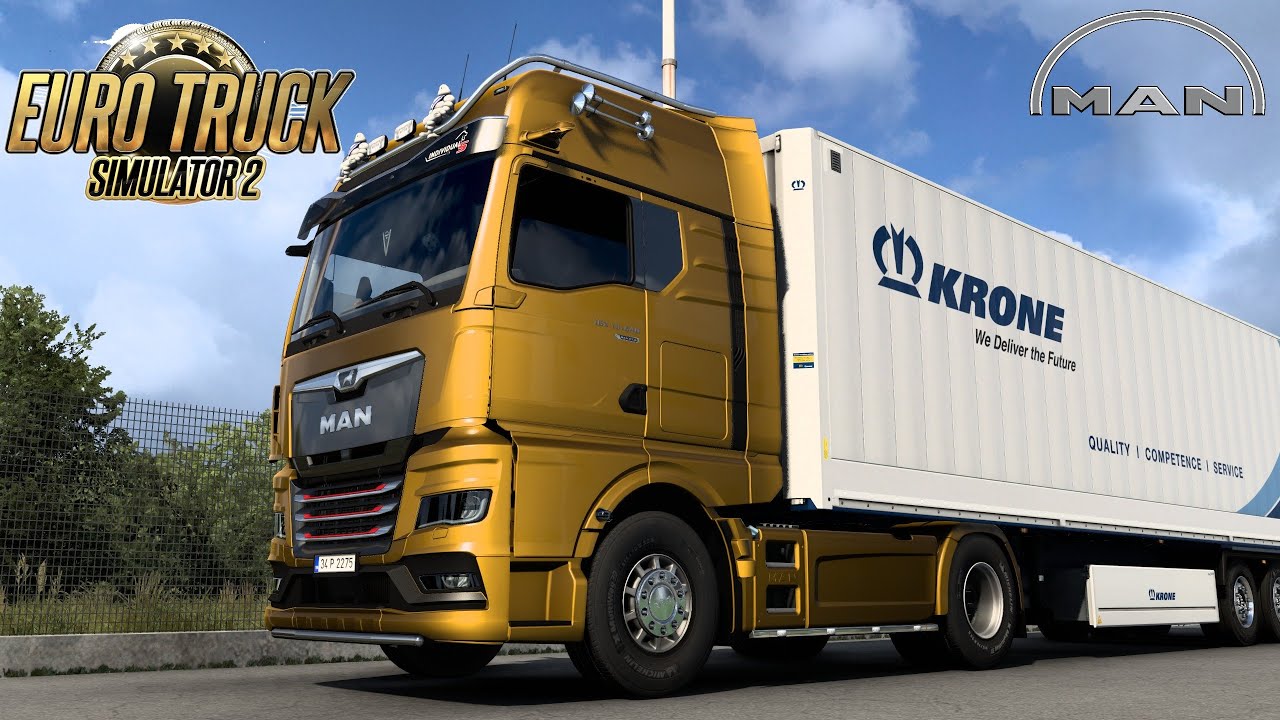 MAN TGX Euro Truck Simulator 2 Road to the Black Sea - YouTube