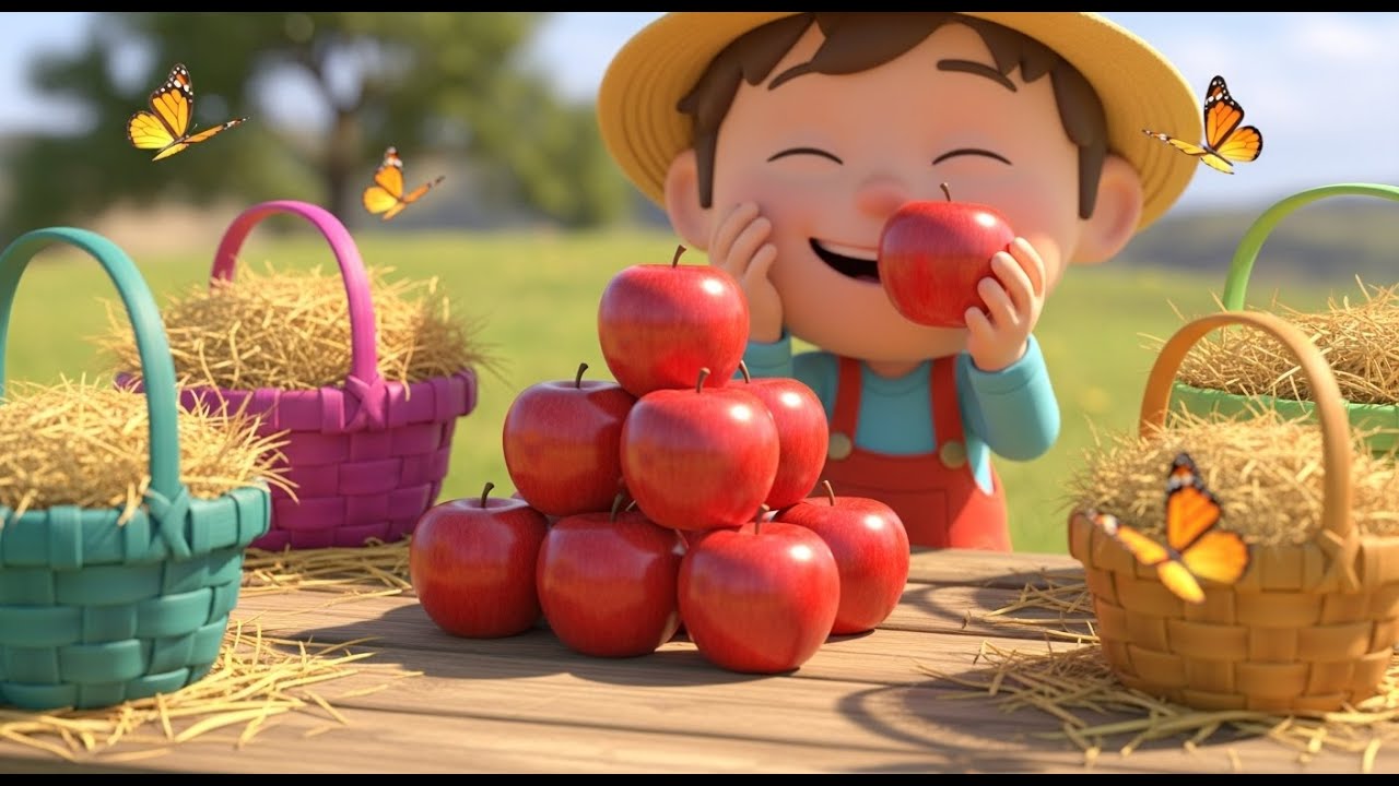 11 Counting Apples in the Orchard 🍎🌳 - YouTube