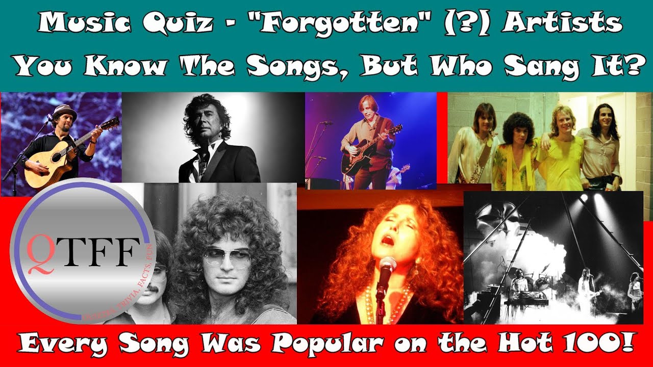 Name These "Forgotten" Artists Music Quiz / Billboard Hot 100 Songs ...