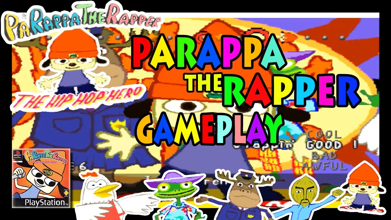 PARAPPA THE RAPPER GAMEPLAY PS1 - YouTube