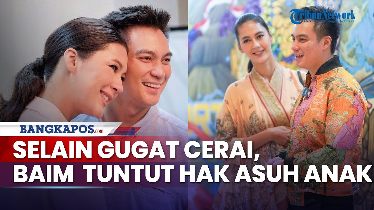 Selain Gugat Cerai Paula Verhoeven, Baim Wong Tuntut Hak Asuh Anak - YouTube