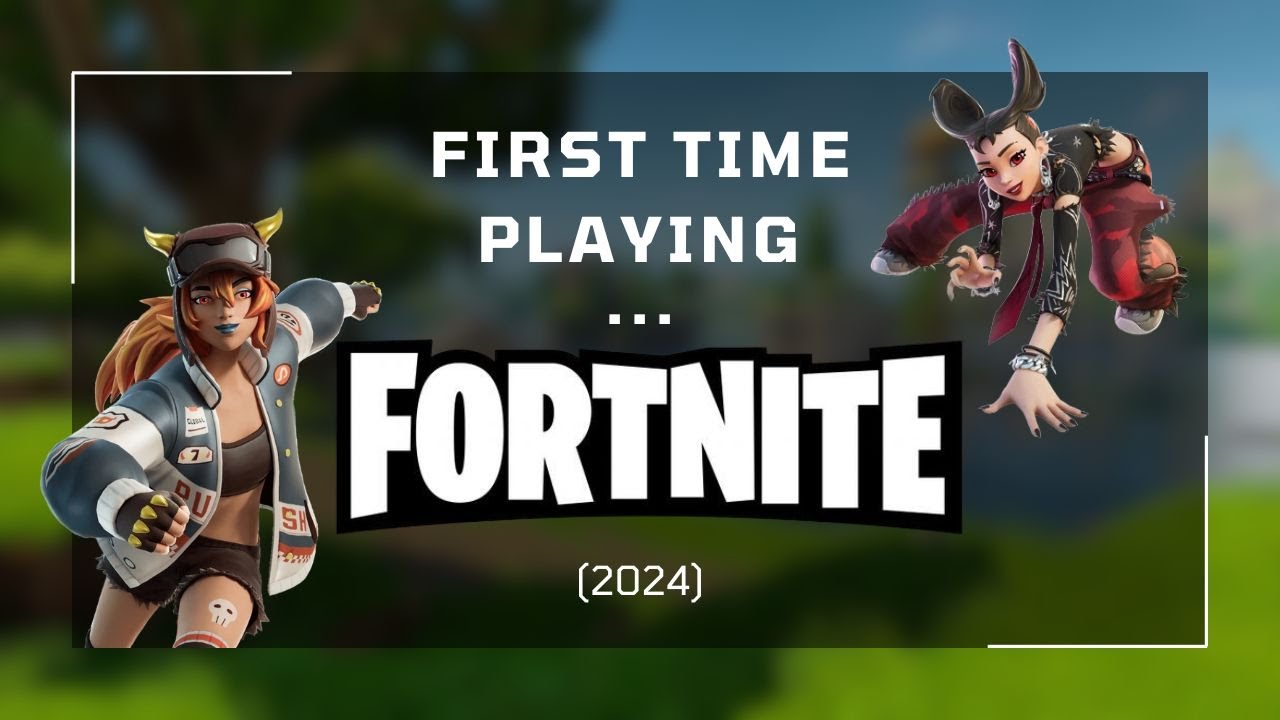 First Time Playing Fortnite - YouTube