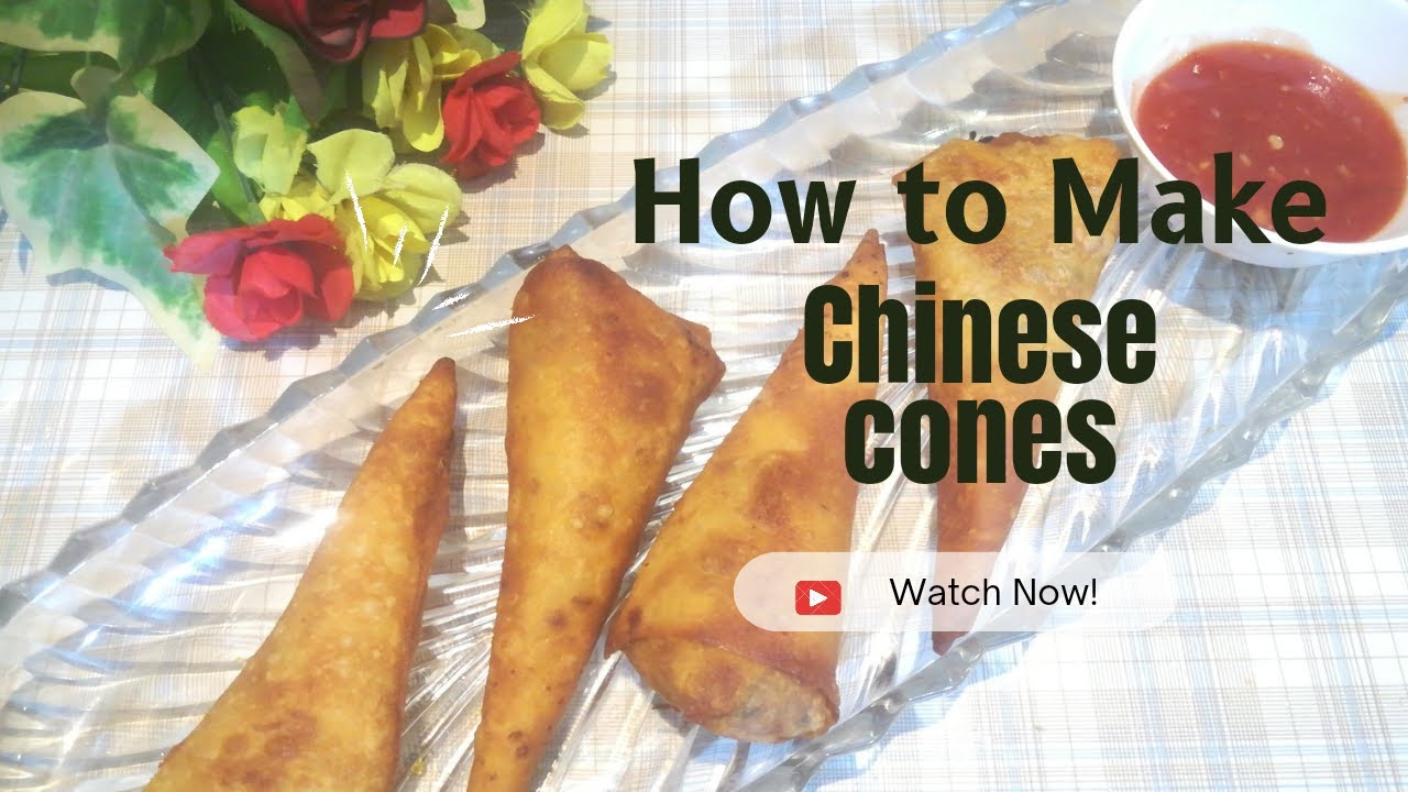 Chinese cones recipe || ramadan special recipe ||cooking with meerab ...