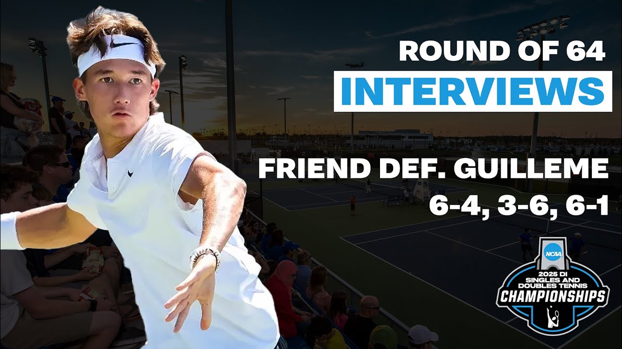 Jay Friend Post-Match Interview After 3-Set Opening Round Win at the ...