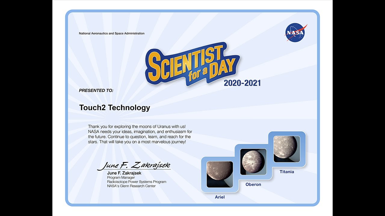 Free Certificate - NASA "Scientist for a Day" || NASA Certificate - YouTube