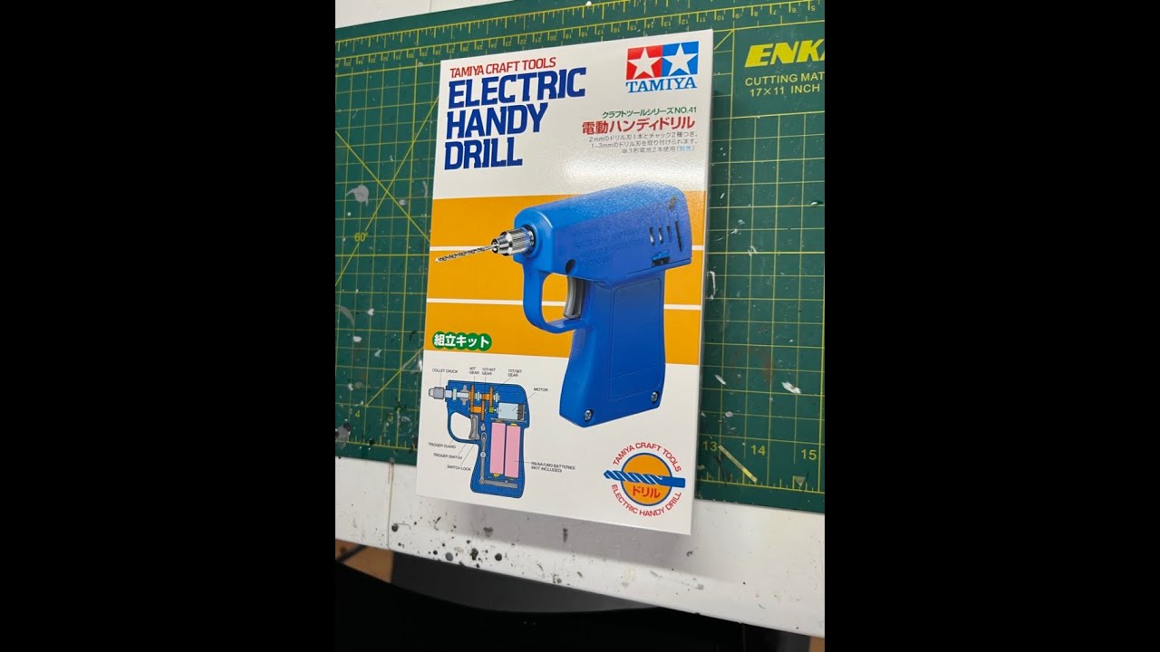 Building the Tamiya Handy Drill - YouTube