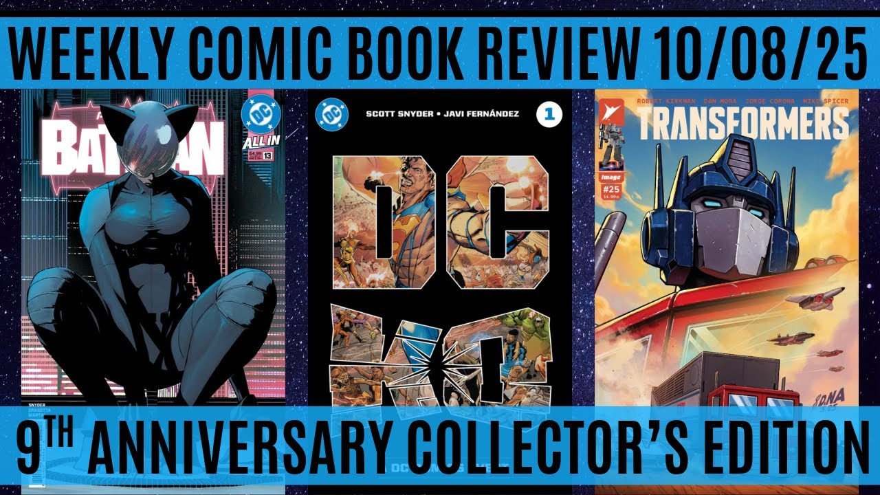 Weekly Comic Book Review 10/08/25 - YouTube