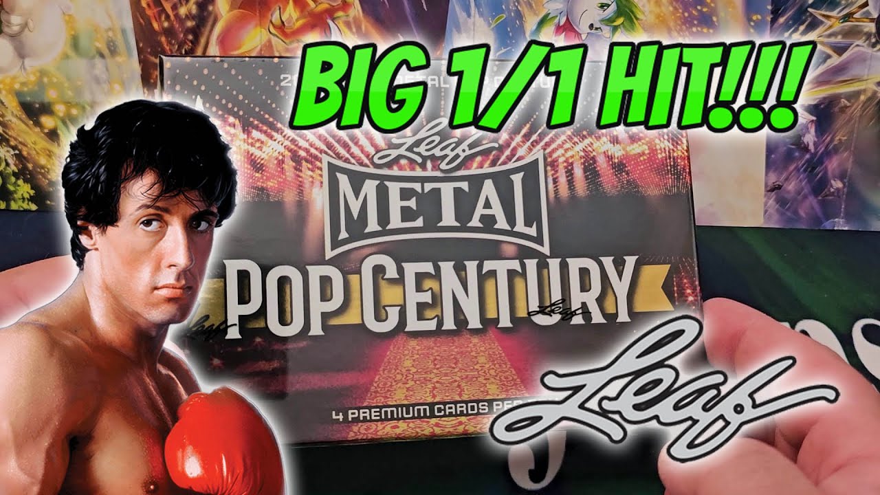 2023 Leaf Metal Pop Century Box Opening! Big 1/1 HIT!!!! - YouTube