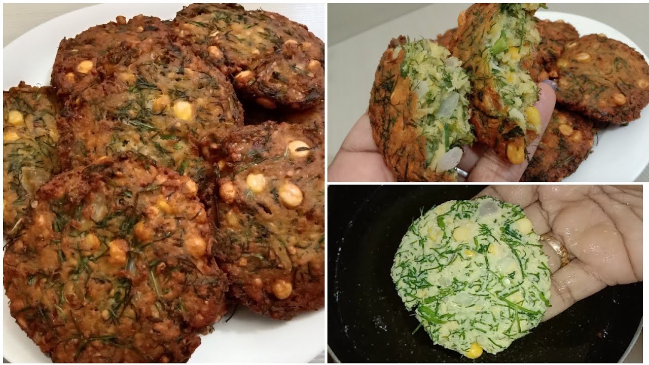 Masal vadai recipe| Dill leaves vada| sozhi keerai vadai |keerai vada ...