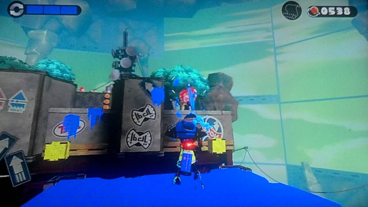 Splatoon:Single Player Mode Part 3 (Level 4 and 5) - YouTube