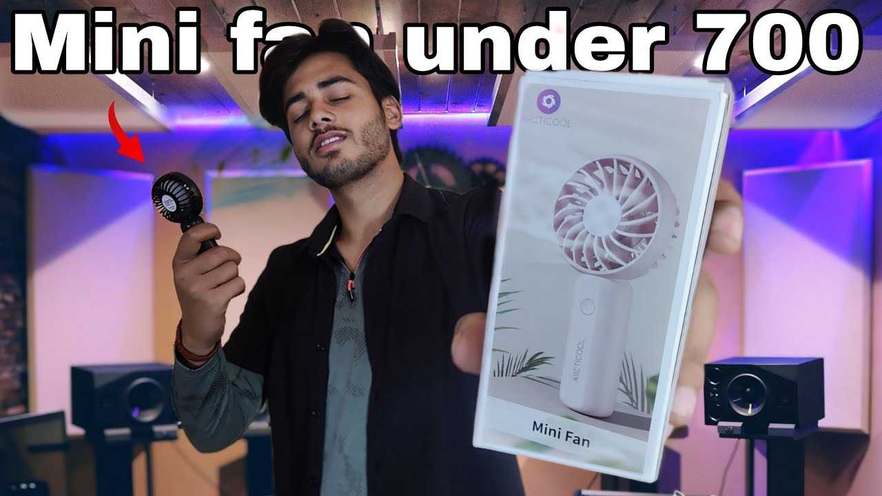 I ordered the best & cheapest mini fan under 1000 | Best portable ...