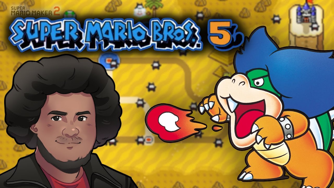 Super Mario Bros. 5 - Dry Dry Desert | Super Mario Maker 2 - YouTube