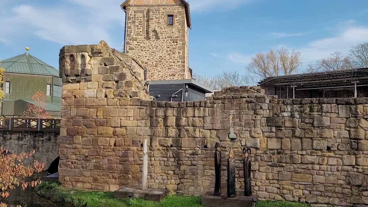 Burg Bad Vilbel Nov 2021 - YouTube