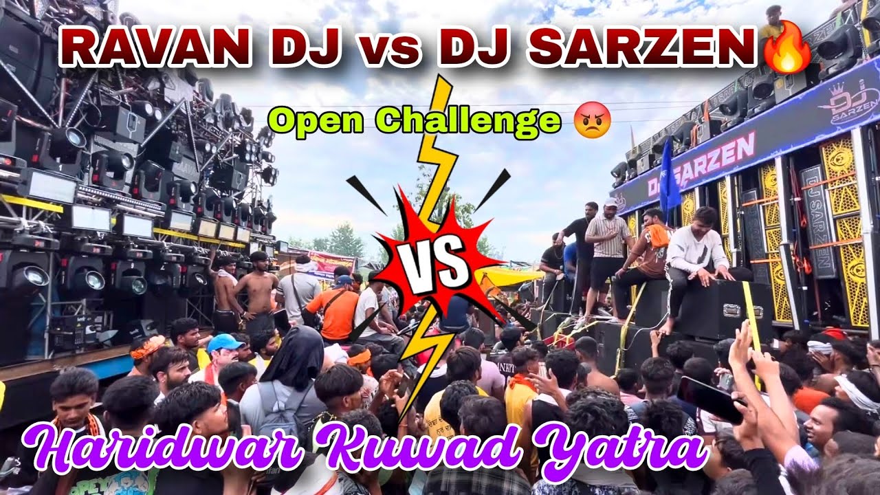 DJ SARZEN 🔥 Open Challenge kiya 😡 RAVAN DJ ko 🚨 || 30 pic's Bass vs 45 ...