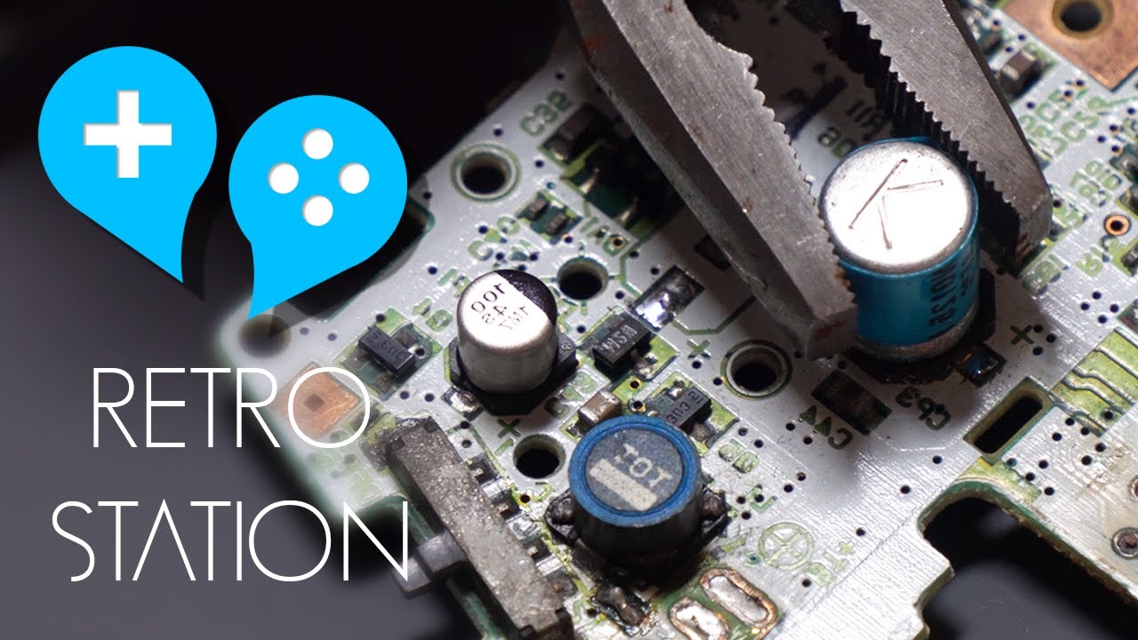 Gameboy Capacitor Replace Quick Guide - YouTube