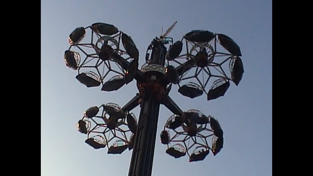 Eagle (Huss Condor) POV - Toshimaen Amusement Park Japan - YouTube