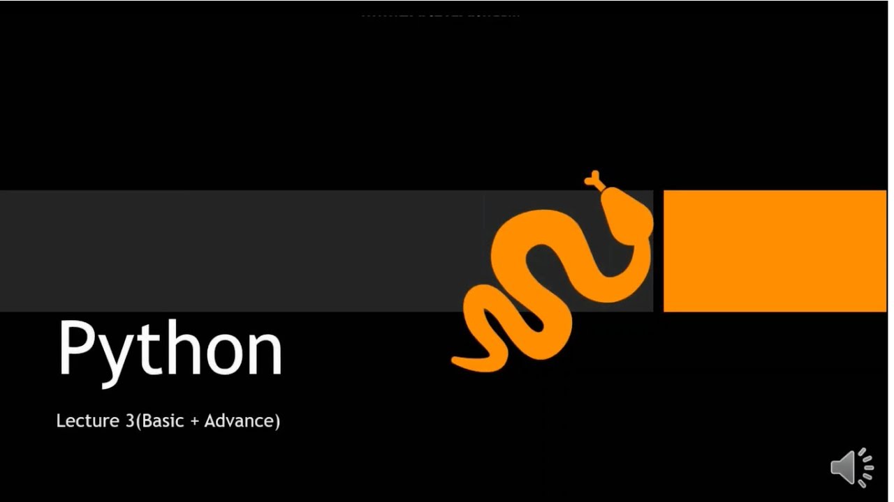 Python Lecture 3idle For Python Youtube
