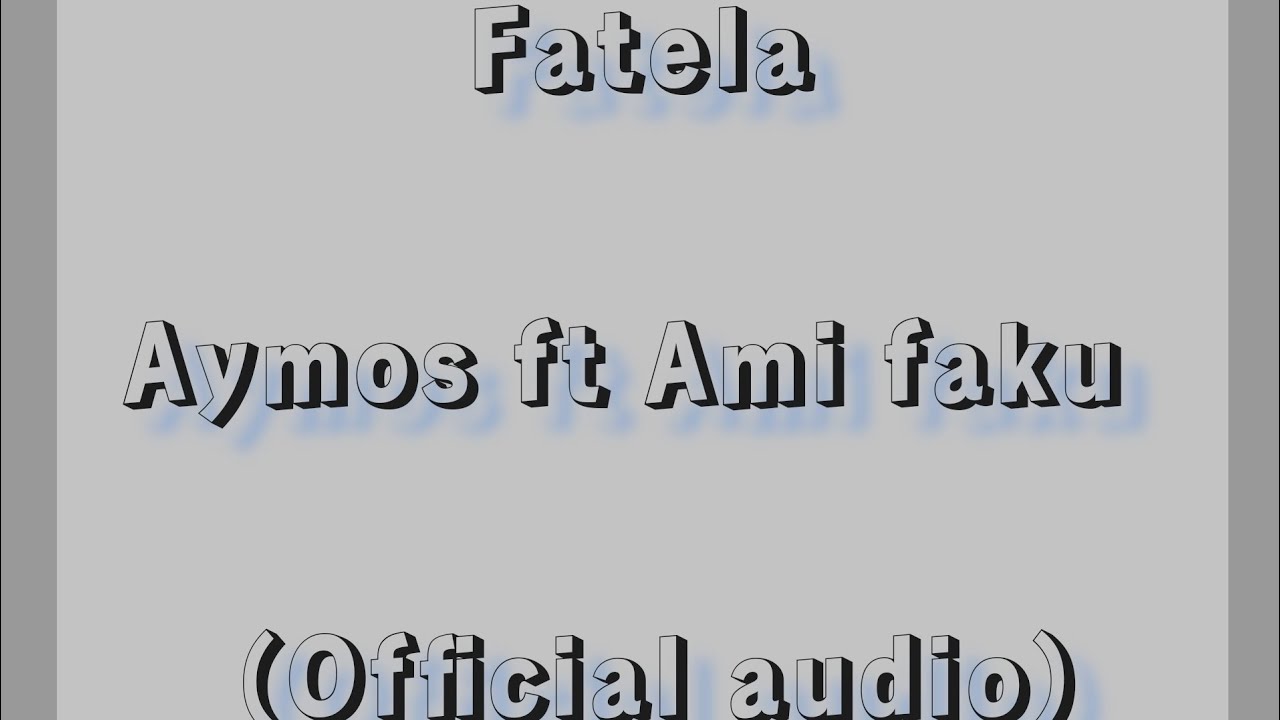 aymos ft Ami faku fatela (official audio) - YouTube