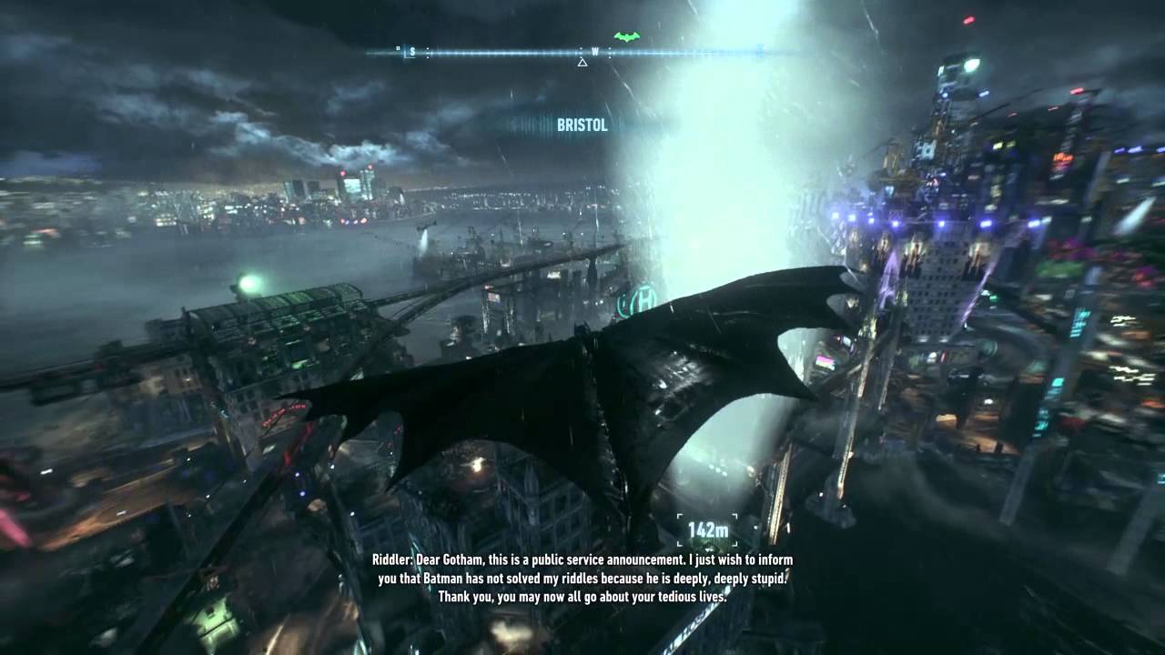 BATMAN™: ARKHAM KNIGHT. Riddler Trophy @ 2887:2171 - YouTube