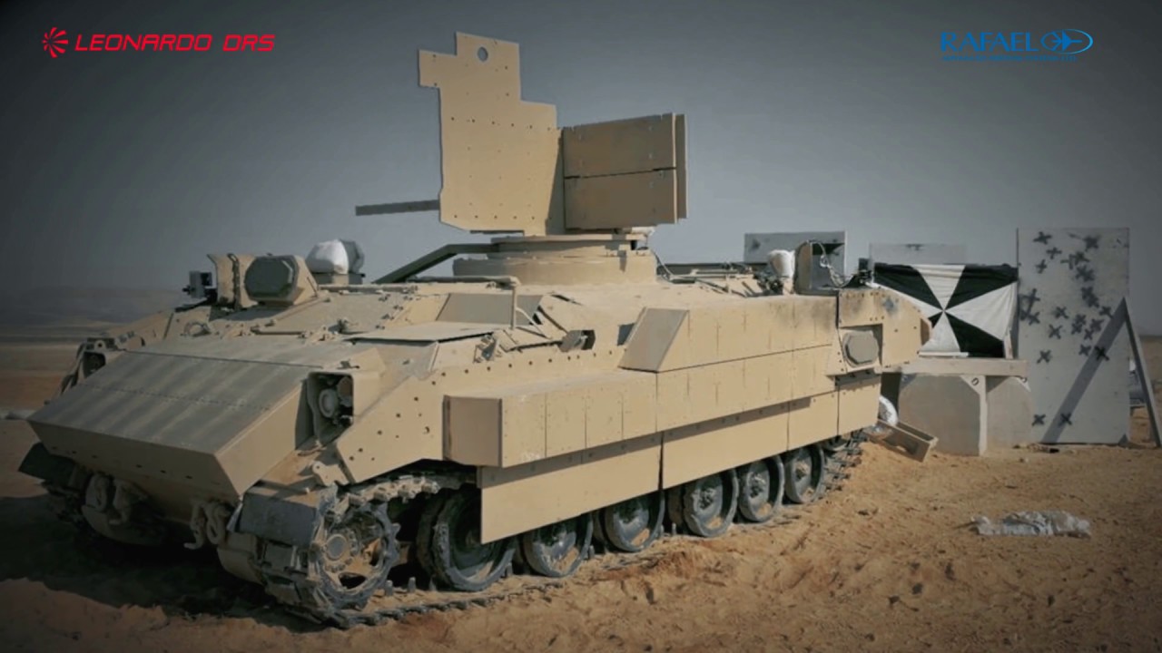 TROPHY Vehicle Protection System Tested on Bradley Fighting Vehicle ...
