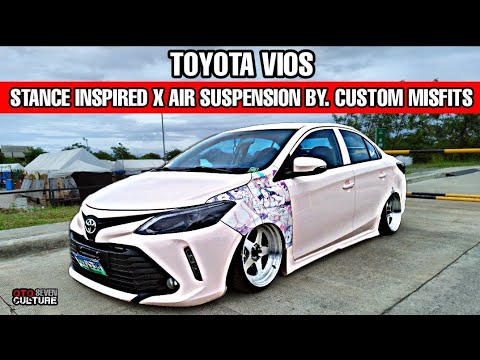 Toyota Vios Stance Inspired X Air Suspension By. Custom Misfits ...