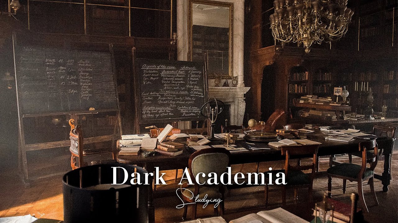study with the professor in a room full of academics | A dark academia ...