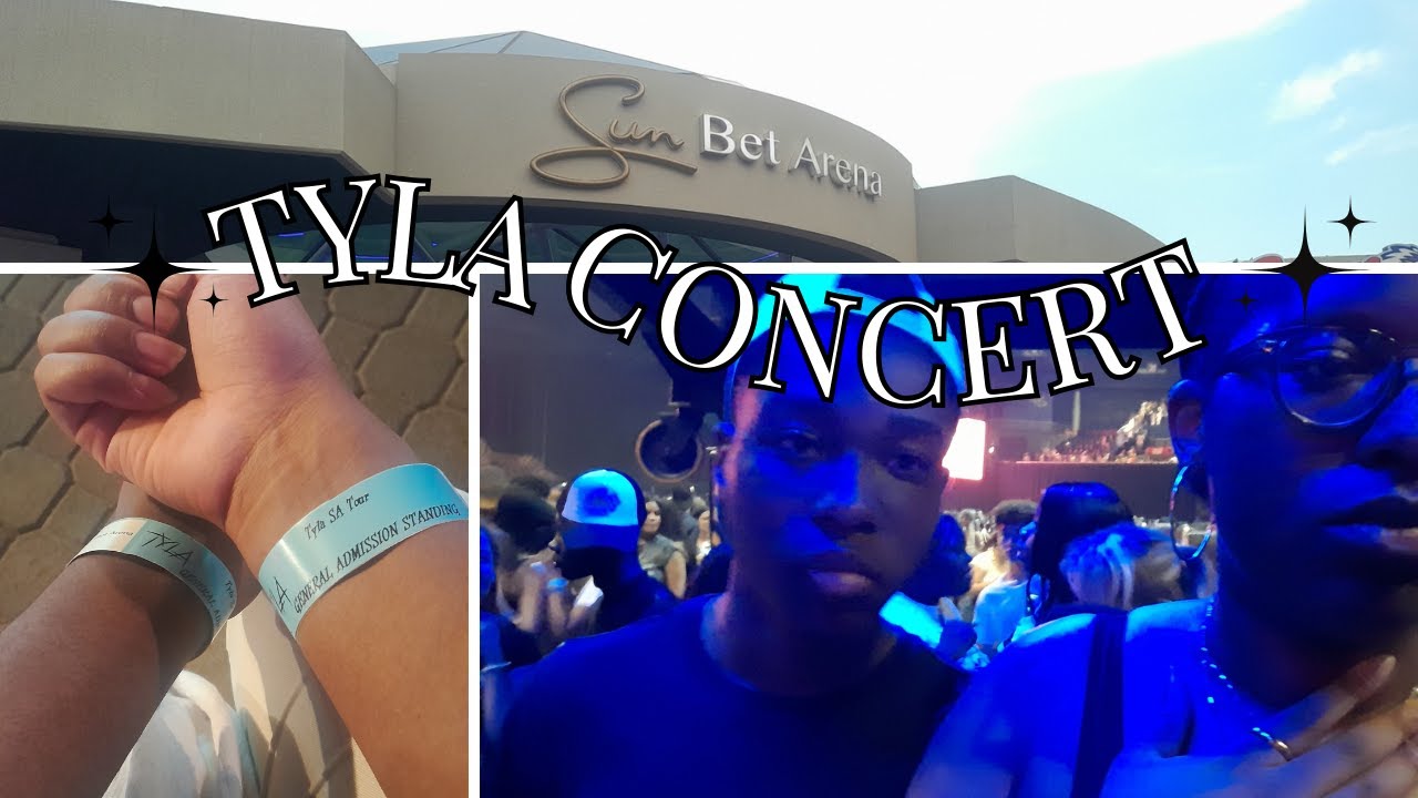 A TIME WAS HAD | TYLA CONCERT VLOG (LONG) - YouTube
