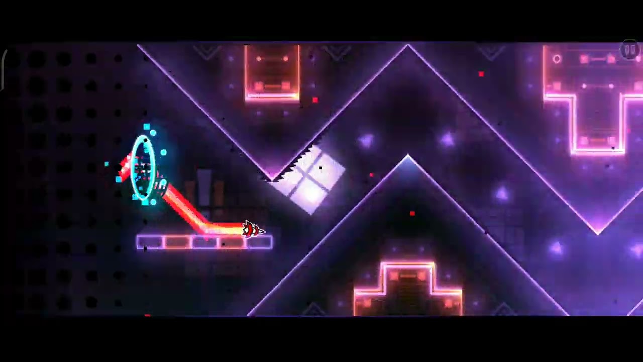 glowy nights / geometry dash - YouTube
