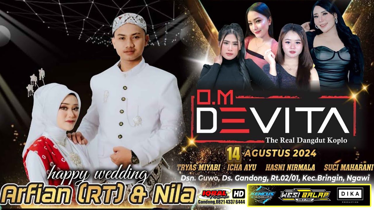 live - OM DEVITA || Resepsi Pernikahan Alfian & NILA - YouTube