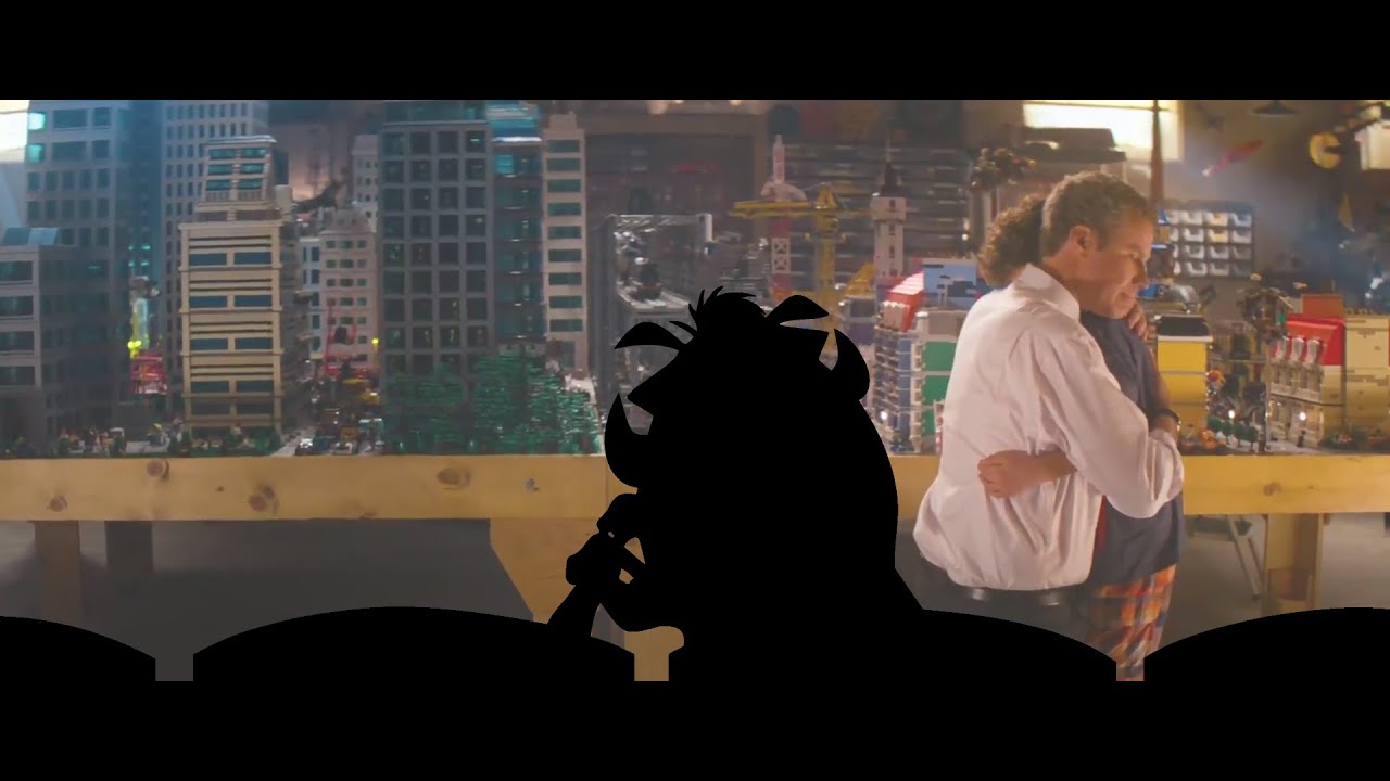 Timon and Pumbaa Interrupt 8 The Lego Movie - YouTube