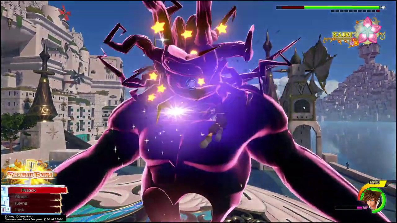 Kingdom Hearts III ReMind - Darkside Boss Fight Critical Mode No Damage ...