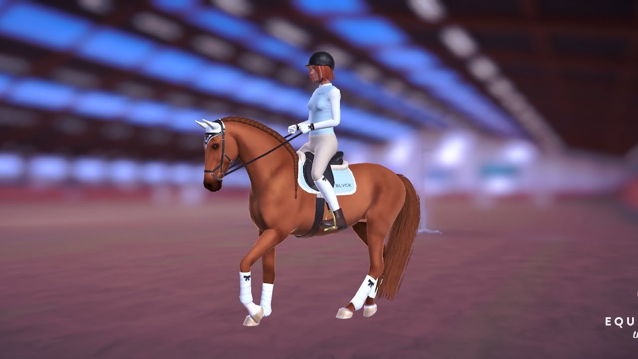 HOW TO TRAIN LIKE A PRO - Equestrian The Game - YouTube