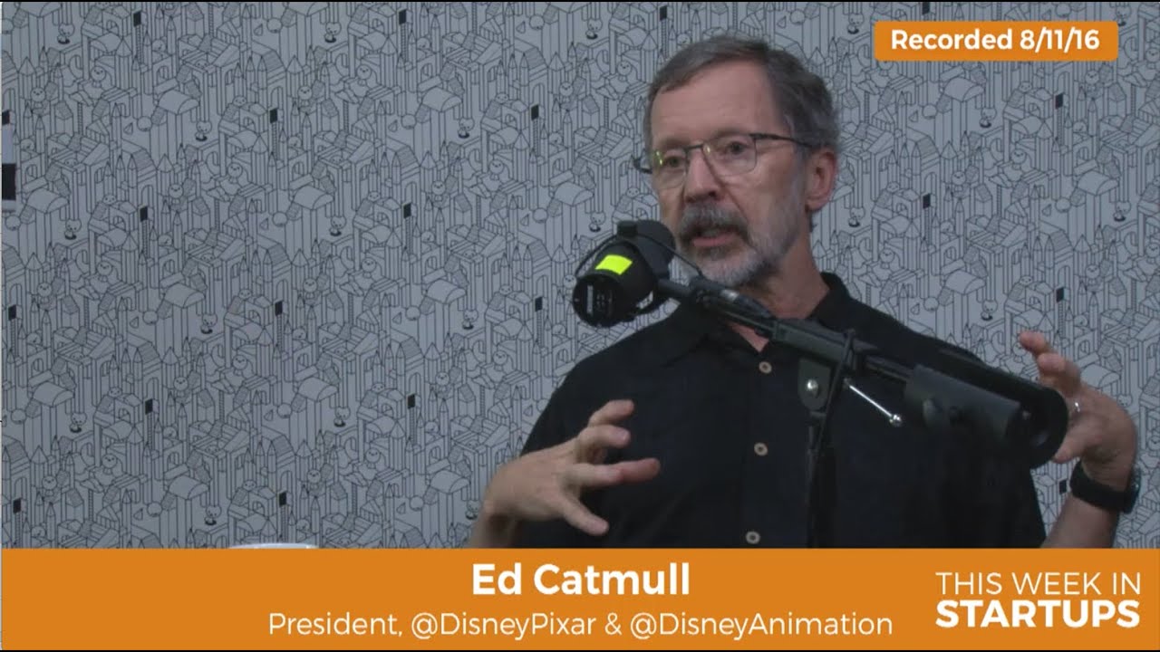 Ed Catmull, Pixar-Disney President on Ratatouille & msg to critics ...