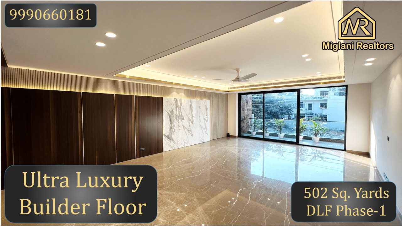 MAGNIFICENT TOP FLOOR IN DLF PHASE 1 | DLF PHASE 2 | SUKHCHAIN MARG ...