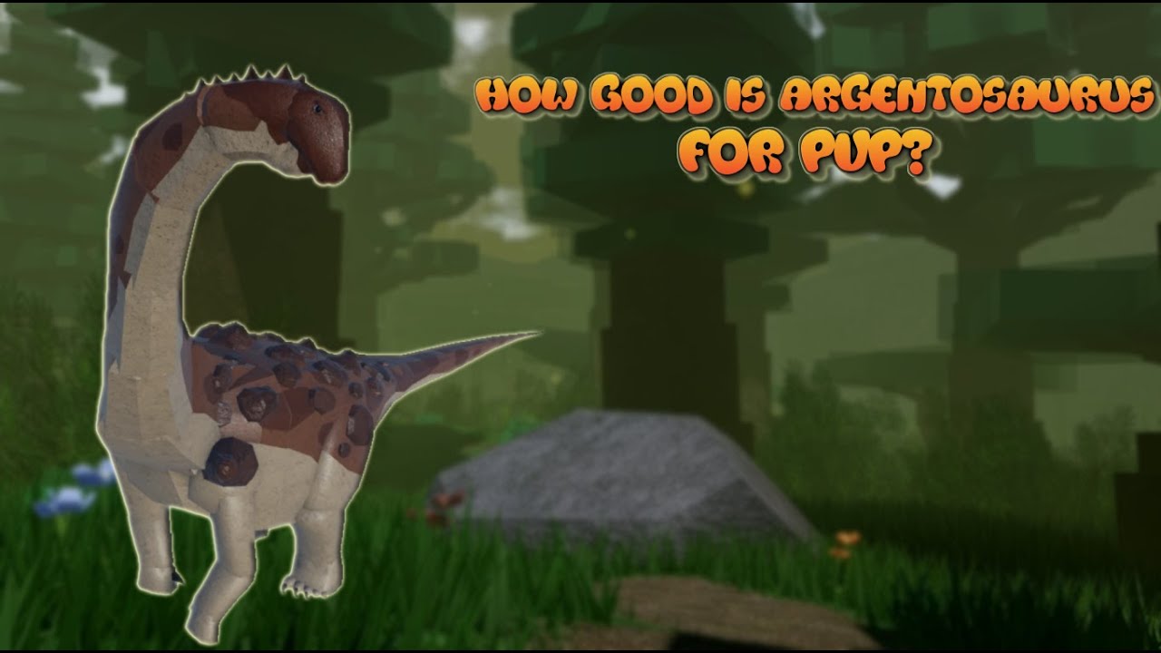 HOW GOOD IS ARGENTINOSAURUS FOR PVP? | Dinosaur Simulator - YouTube