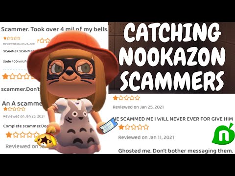 SCAMMING SCAMMERS ON NOOKAZON (NOTE: OLD RECORDING)| Animal Crossing ...