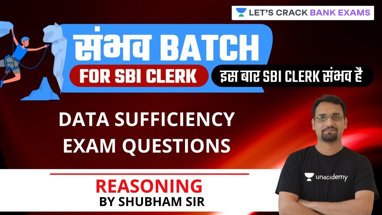 Data Sufficiency Exam Level Questions | Reasoning | Target SBI/IBPS/RRB ...