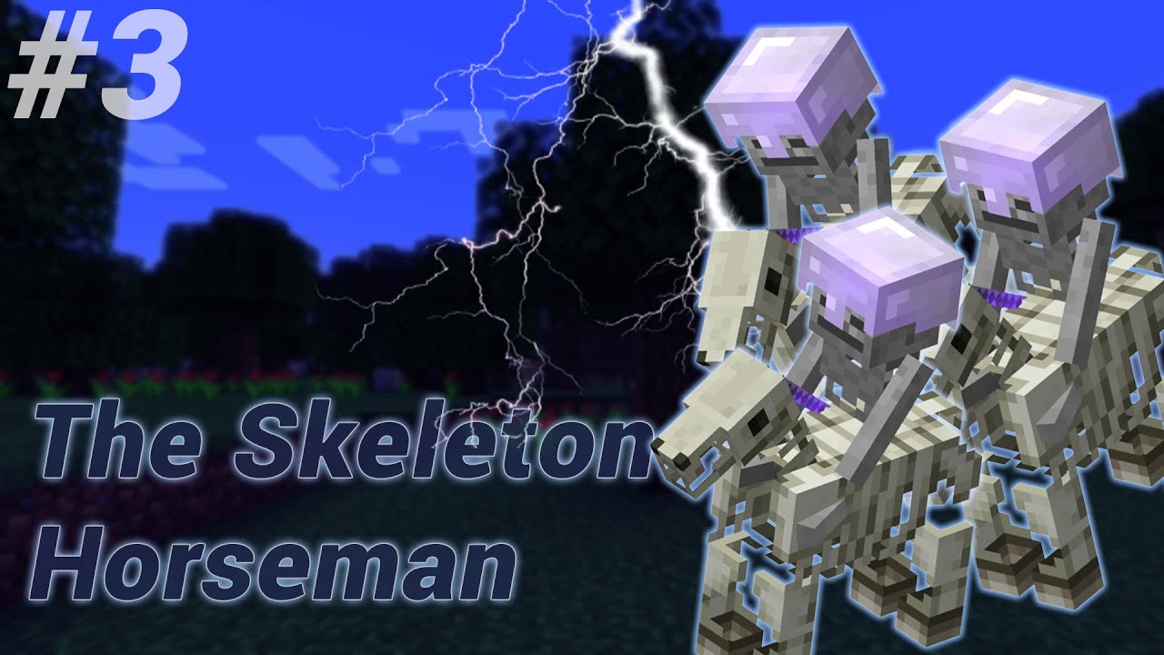 The Skeleton Horseman - Minecraft Survival #3 - YouTube