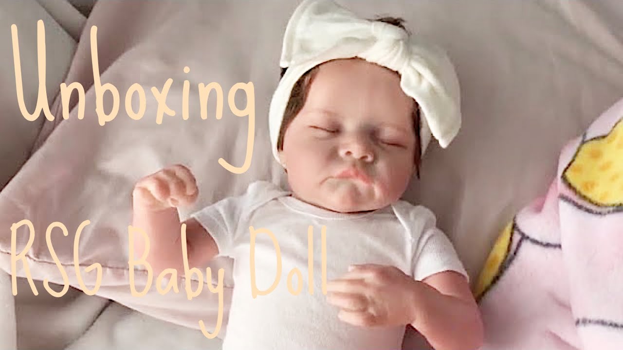 RSG Baby Doll 19 Inches Lifelike Newborn(Unboxing Video) - YouTube