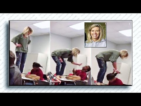 Teacher Stands On Student's Desk & Pulls Hair To Wake Him Up! - Just ...