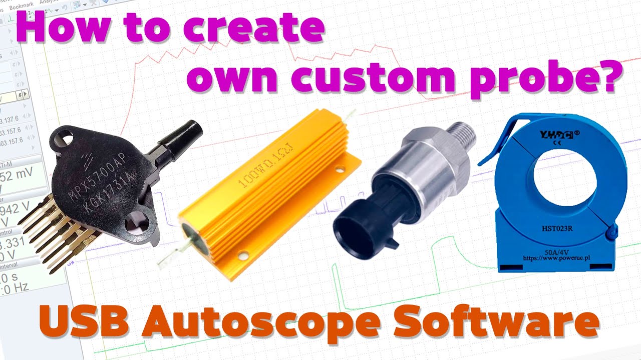 How to create settings in the USB Autoscope Software for other probes ...