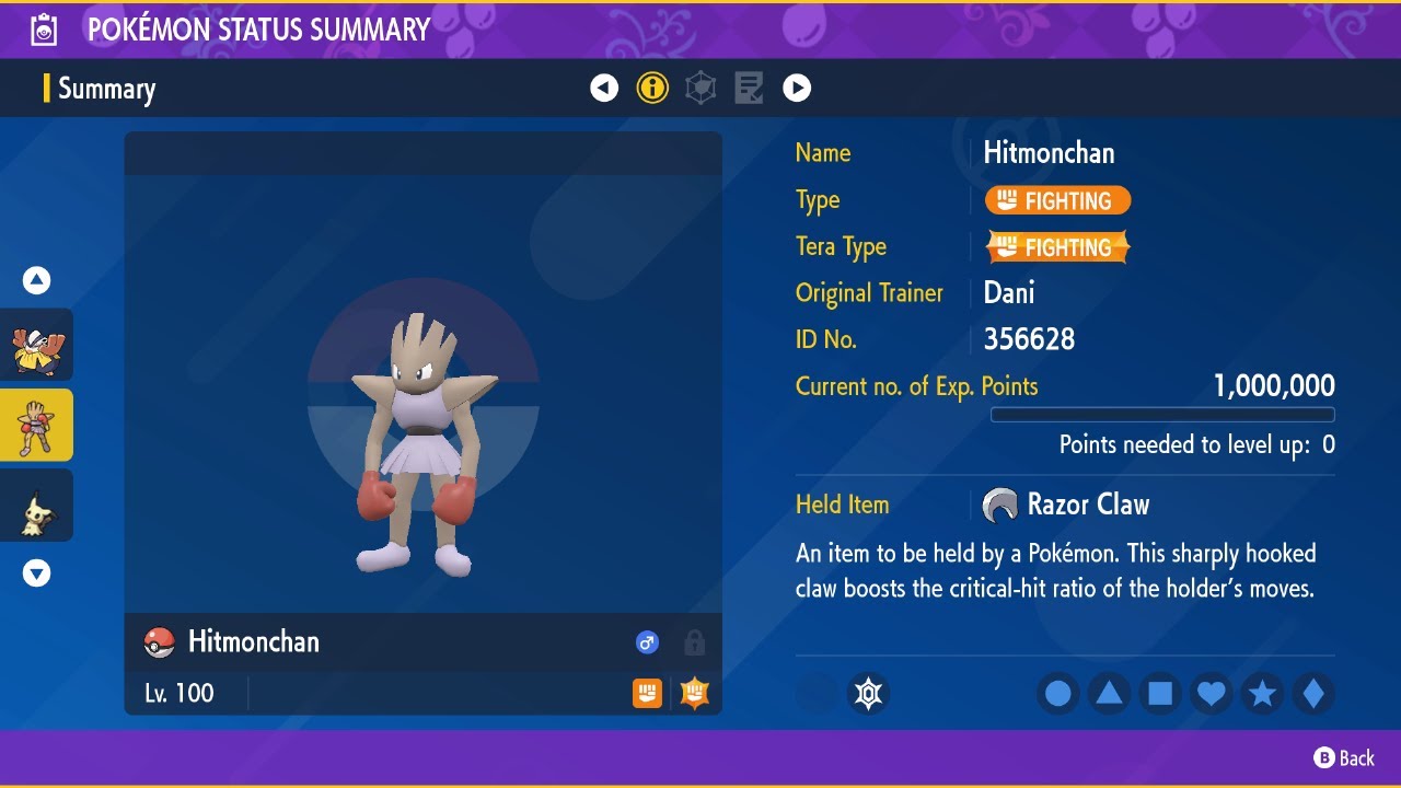 Hitmonchan - Solo - 7 Star Incineroar Raid - Pokemon Scarlet/Violet ...